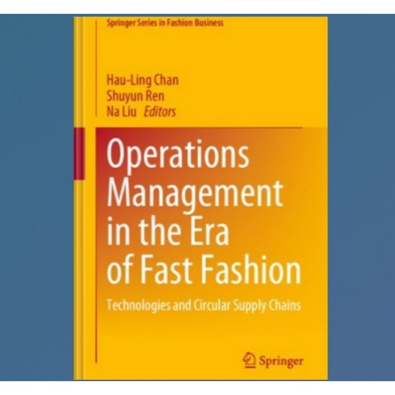 Jual Buku Operations Management in the Era of Fast Fashion ...