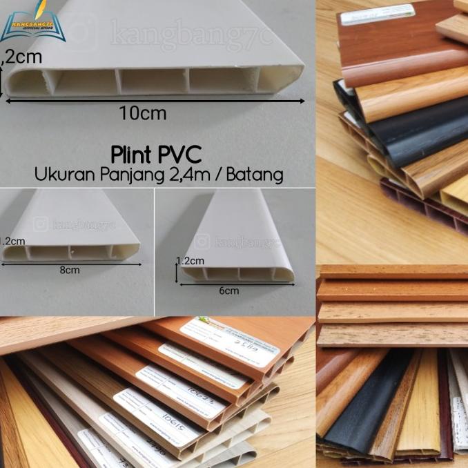 Jual List Pvc Plint/List Plank/Skirting List Lantai Kayu Lantai Vinyl 2 ...