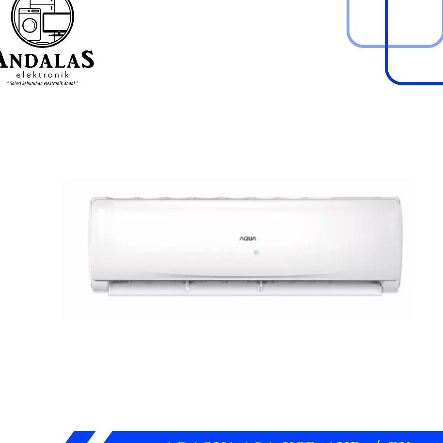Jual Aqua Japan Turbo Cool Air Conditioner Ac 1/2Pk Aqa-Kcr5Ahq1 Aqa ...