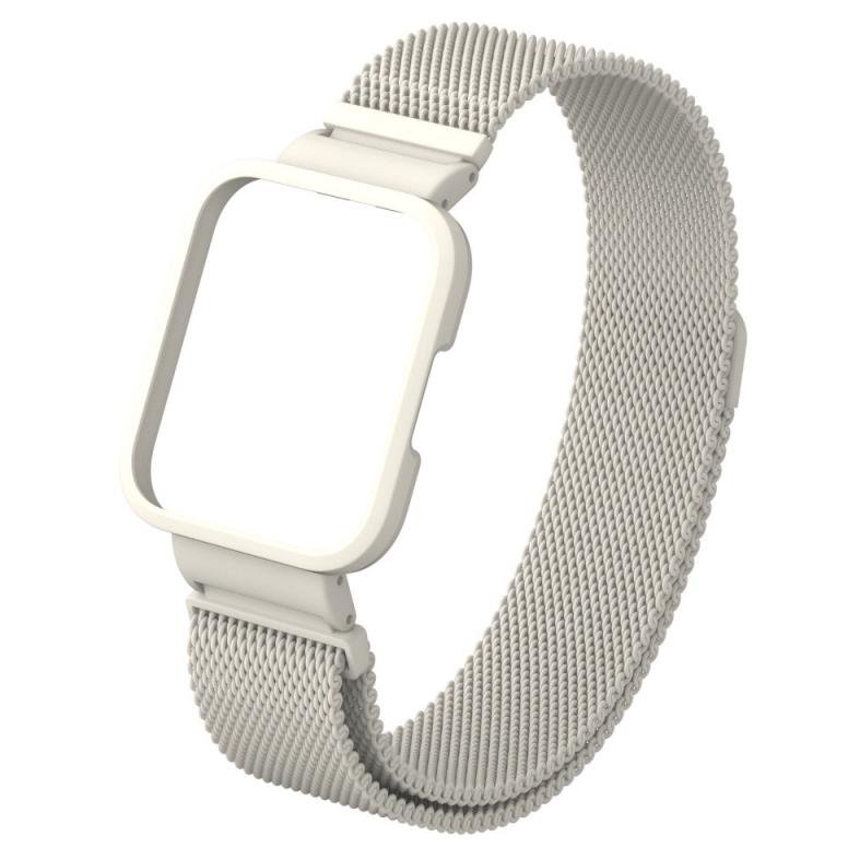 Jual Big Promo Milanese Stainless Strap For Xiaomi Redmi Watch 2 Lite Band Mi Watch Lite With ...
