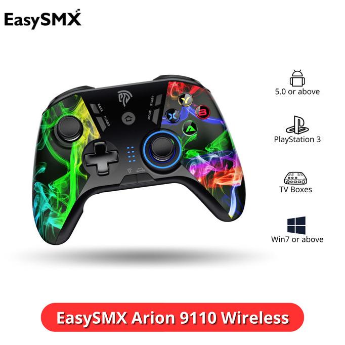 Jual Gamepad Wireless Easysmx 9110 Joystick Colorful Pc Android Ps3 Limited Edition | Shopee ...