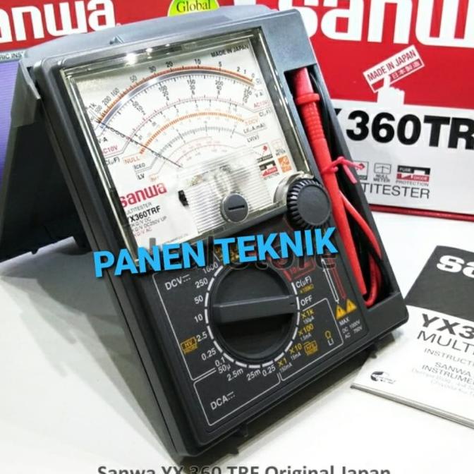 Jual Jual | Multitester Sanwa Yx360Trf Avometer Analog Multimeter Yx ...