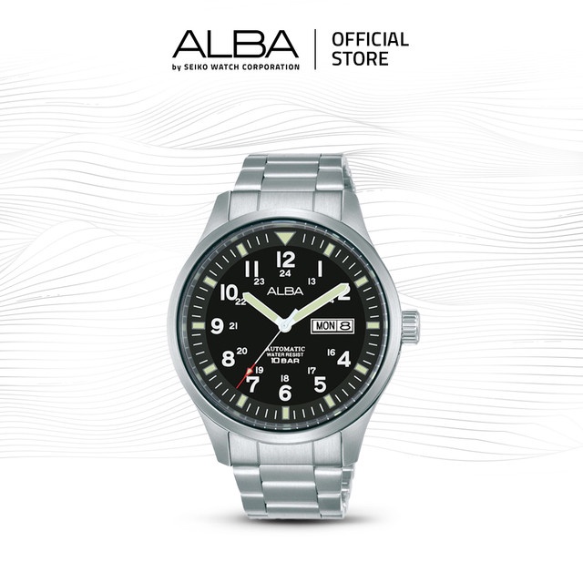 Jual Alba Mechanical Jam Tangan Pria Field AL4213 / AL4213X1 Automatic ...