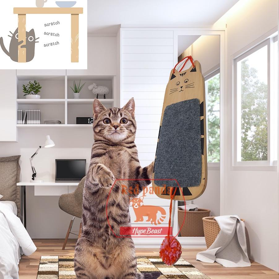 Jual Papan Garukan Kucing/ Garukan Kucing Tempel Dinding/Garukan Kucing ...