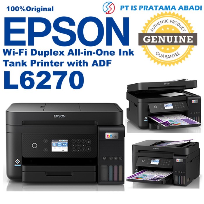 Jual Printer Epson EcoTank L6270 A4 Garansi Resmi Epson Indonesia L ...