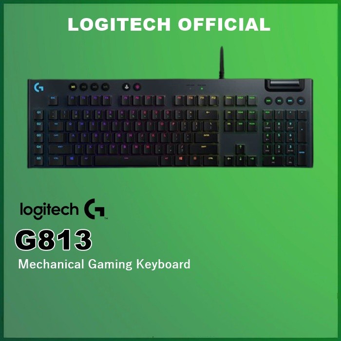 Jual Logitech G813 LIGHTSYNC RGB Mechanical Gaming Keyboard G 813 ...
