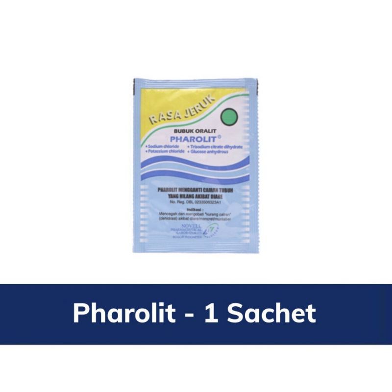 Jual Pharolit Sachet Rasa Jeruk - Bubuk Oralit Pengganti Cairan Tubuh ...
