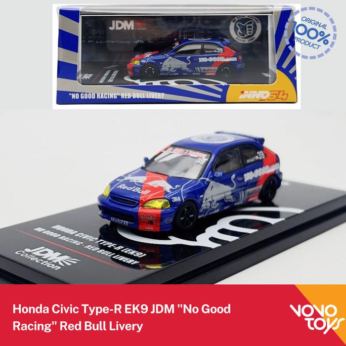 Jual Inno 1/64 Honda Civic Type-R EK9 JDM No Good Racing Red Bull Inno64 | Shopee Indonesia
