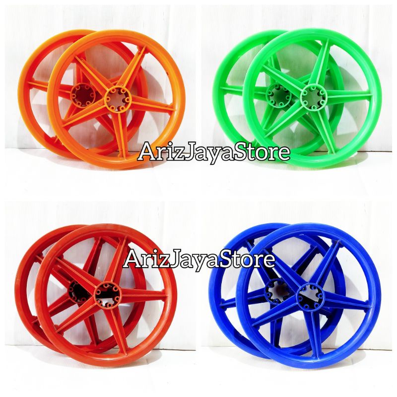 Jual 1 Stell Velg 16 Klewang Bintang Sepeda Bmx + Alat Komplit Merk ...