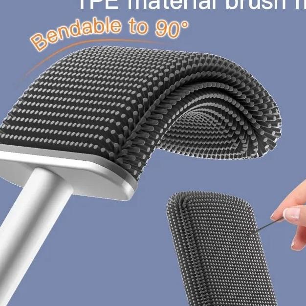 Jual Ecoco Flat Magnetic Toilet Brush - Sikat Toilet Wc Magnet Kloset ...