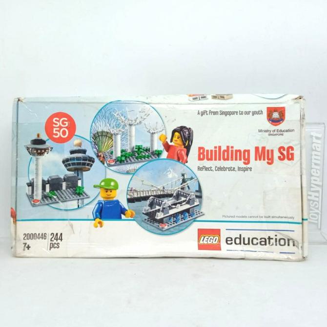 Jual ORIGINAL 3 in 1 LEGO Singapore Building My SG 50 anniversary ...