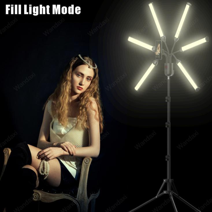 Jual Rgb & Remote Professional Starlight Makeup Portable Ring Light Mua ...