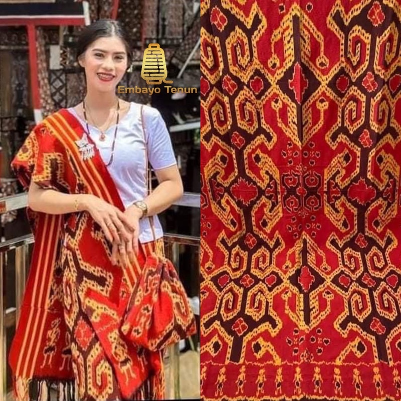 Jual KAIN TENUN BLANKET PREMIUM TEBAL KHAS TORAJA SULAWESI SELATAN ...