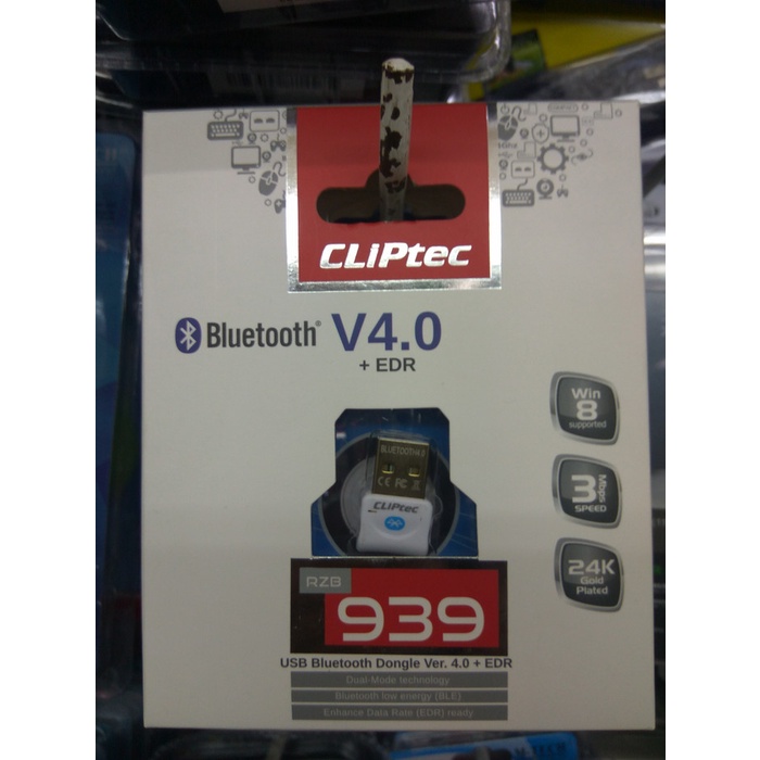 Jual USB Bluetooth cliptec versi 4.0 939 | Shopee Indonesia