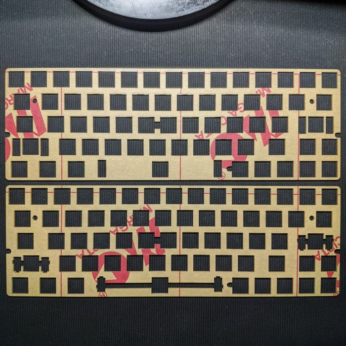 Jual Plate Akrilik BM60 EC Mechanical Keyboard | Shopee Indonesia