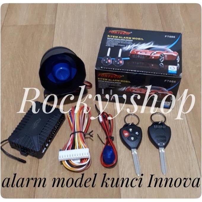 Jual PAKET ALARM MOBIL 5 PINTU REMOTE MODEL KUNCI CENTRAL LOCK DAN ...