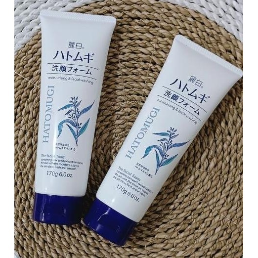 Jual Hatomugi Facial Cleansing Foam 170gr Ori Jepang | Shopee Indonesia