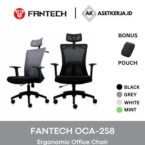 Jual FANTECH OCA258 OCA-258 Office Chair Kursi Kantor Ergonomis ...