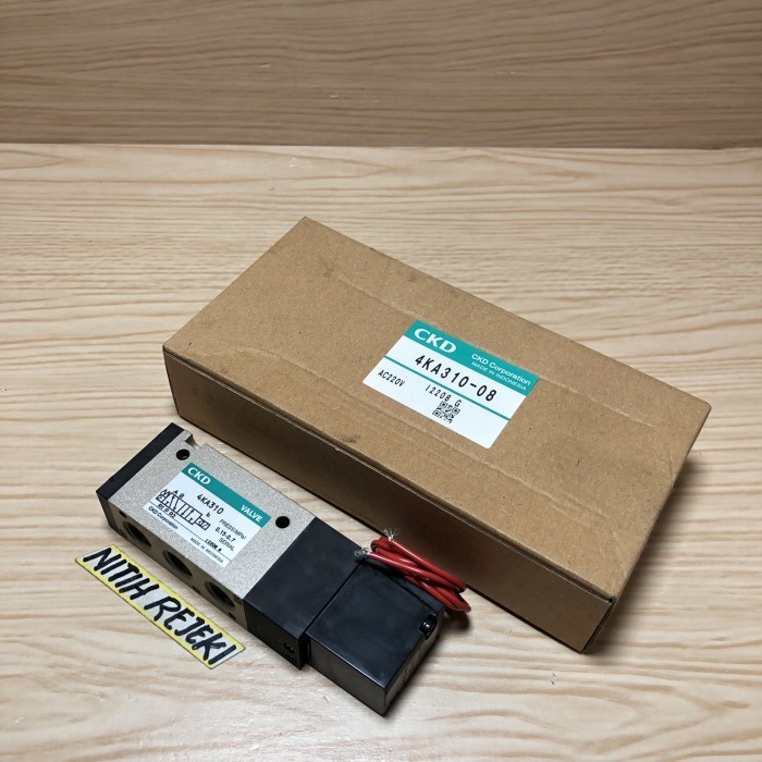 Jual Ori Solenoid Valve 1/4 Ckd 4Ka310-08 Ac220V Limited | Shopee Indonesia