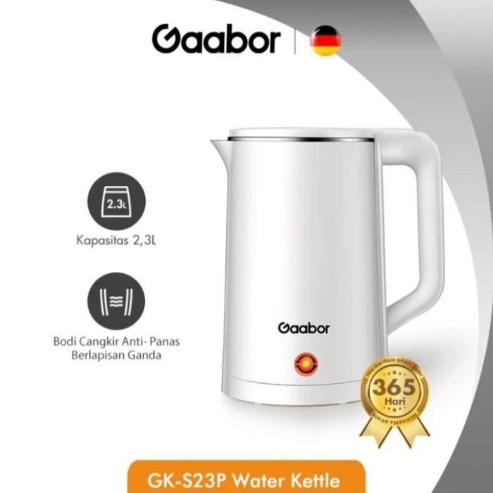 Jual KETTLE LISTRIK GAABOR 2.3 LITER | Shopee Indonesia