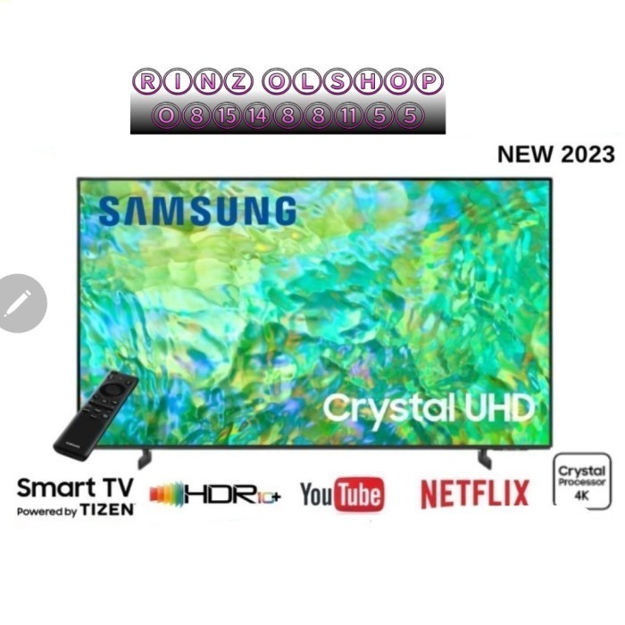 Jual [New] Led Tv Samsung 55Cu8000 Smart Tv Uhd 4K Crystal Ua55Cu8000Kxxd 55 Inch Limited ...