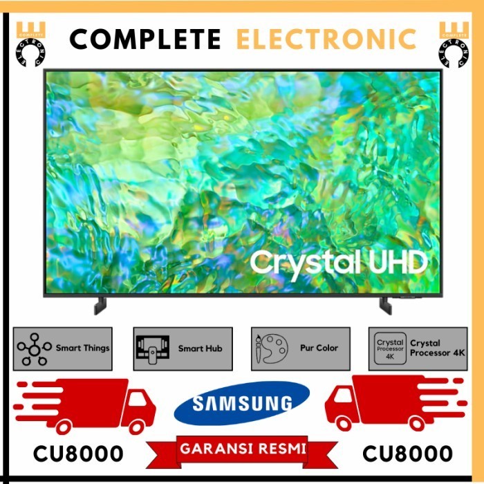 Jual [New] Samsung Crystal Uhd Smart Tv 85 Inch New Model 2023 ...