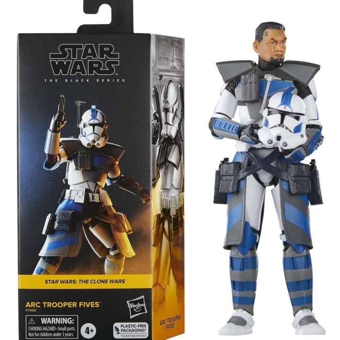 Jual [Original] Star Wars Black Series Arc Clone Wars Trooper Fives ...