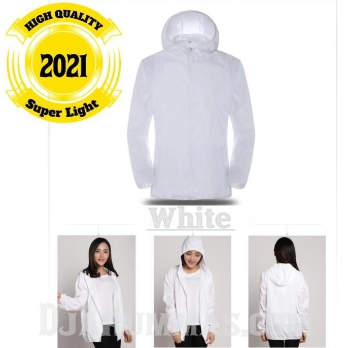 Jual Poket Outdoor Jaket Parasut Tipis Tissue, Anti Hujan Waterproof ...