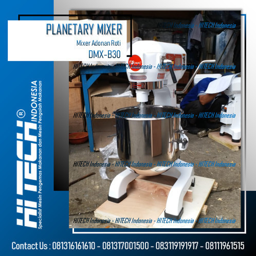 Jual Planetary Mixer 30 Liter FOMAC DMX-B30 Mixer Adonan Roti 30L 30 L ...