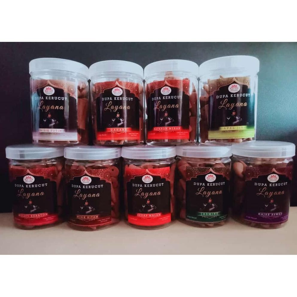 Jual OPL Layana Dupa Bukhur Kerucut Aroma Zafaron Merah 250 Gram ...
