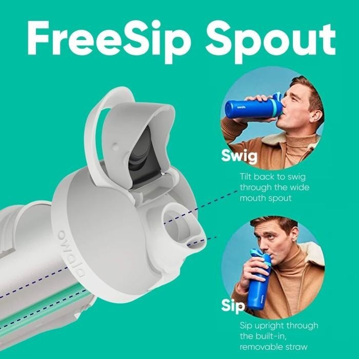 Jual Owala Freesip 24-Ounce (709Ml) Insulated Stainless-Steel Water ...