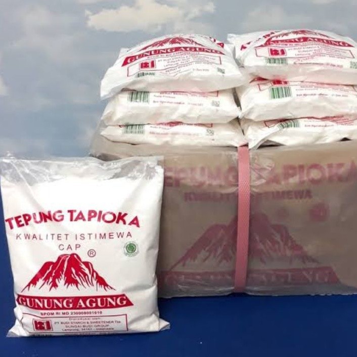 Jual Tepung Tapioka Cap Gunung Agung 500Gr 1 Dus Isi 20 Pa | Shopee ...