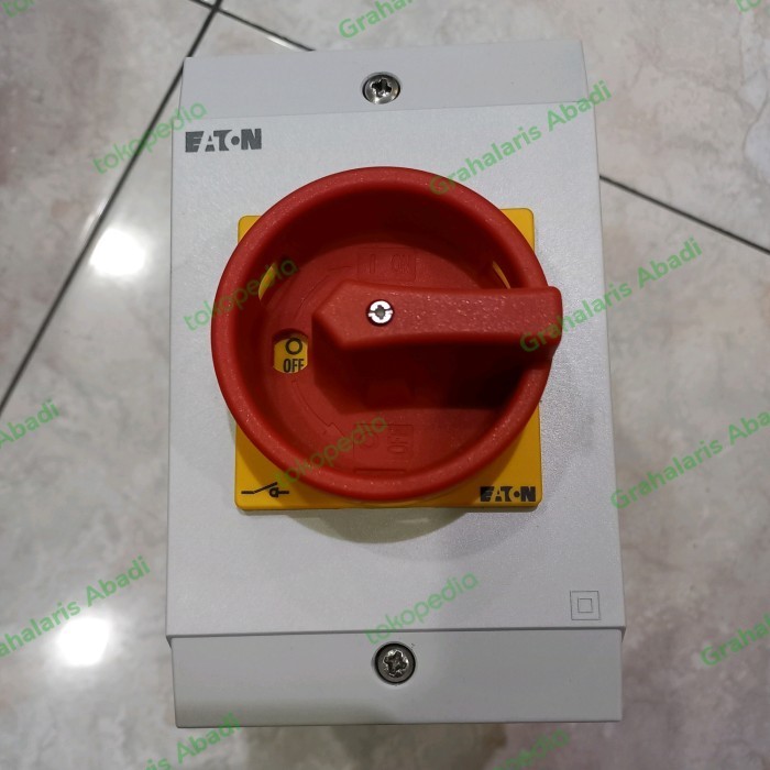Jual [New Ori] Main Switch Eaton 25A 3 Phase P1-25/I2/Svb-Sw Limited ...