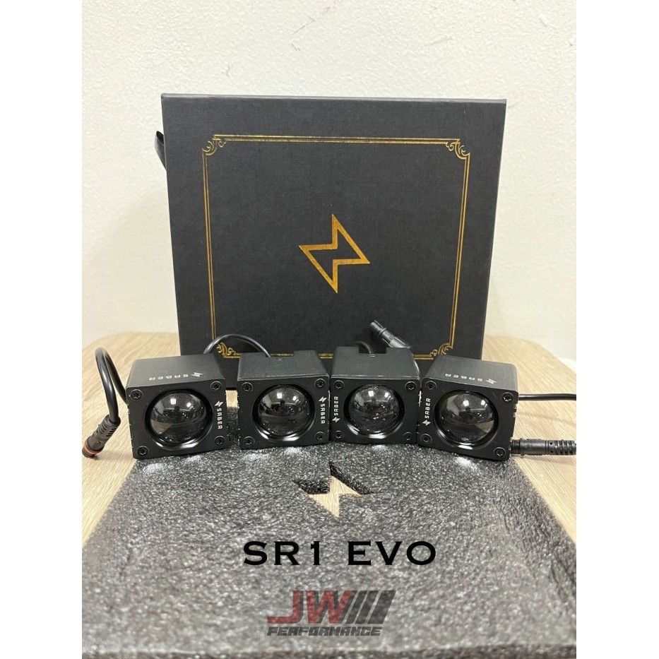 Jual [New Ori] Lampu Led Mobil Mini Projector Laser Saber Sr1 Evo Mini ...