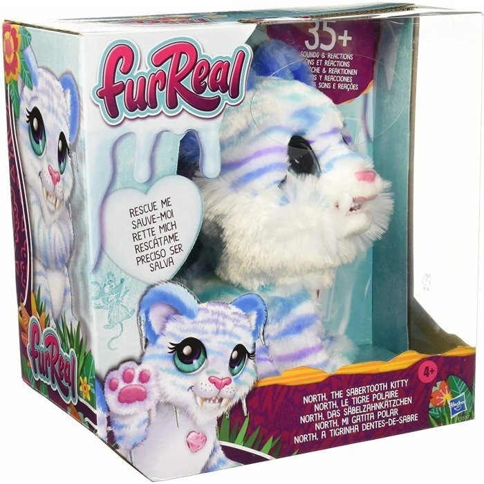Jual FurReal Sound Motion North the Sabertooth Kitty Hasbro E9587 ...