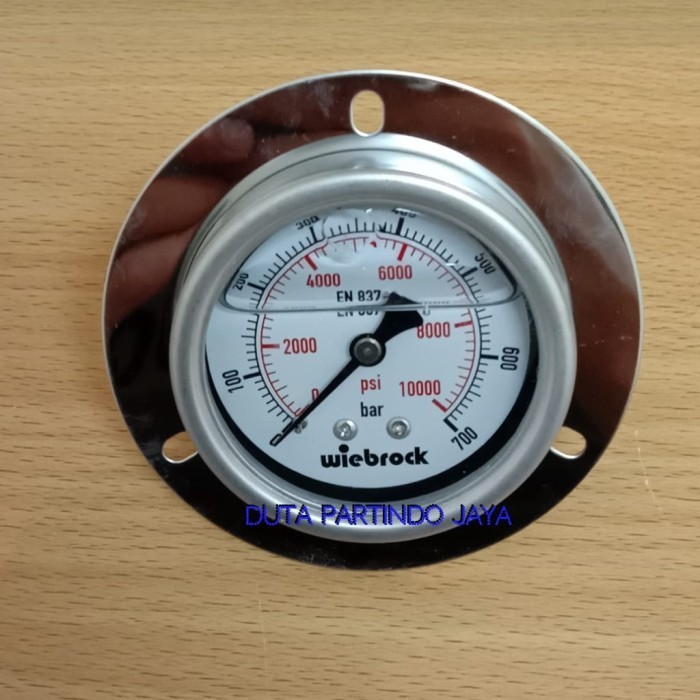 Jual Baru Pressure Presure Gauge Payung 2 1/2 Inchi 700 Bar / Kg Ss ...