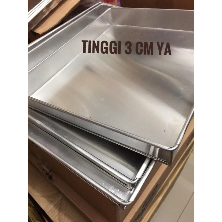 Jual HARGA TERBAIK !! LOYANG ALUMINIUM PERSEGI PANJANG TEBAL KUE BOLU ...
