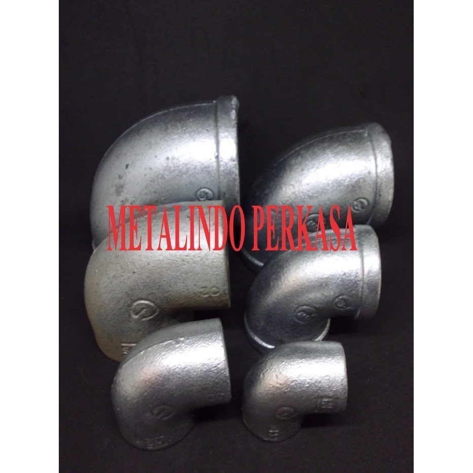 Jual 4 Inch Elbow / Knee / Keni Besi Galvanis Drat 90 Derajat | Shopee Indonesia