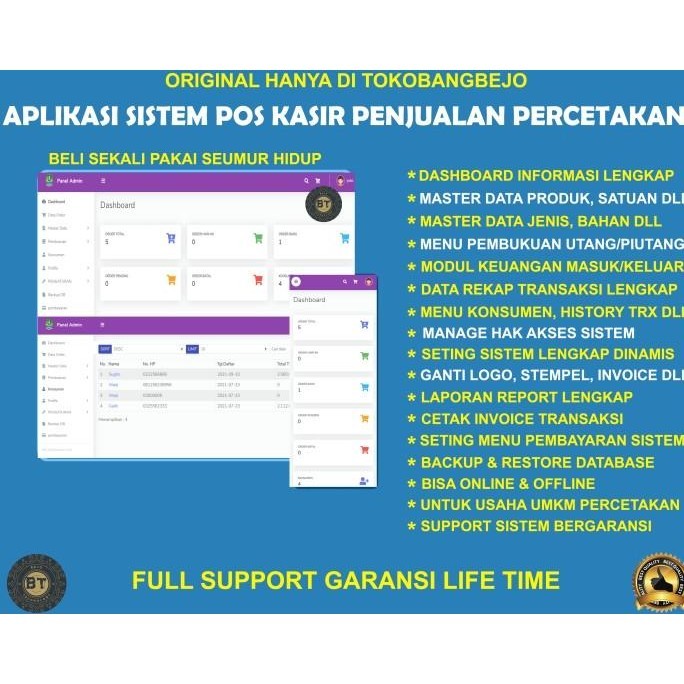 Jual HARGA DISC - APLIKASI WEB SOURCE CODE POS KASIR PENJUALAN CETAK ...