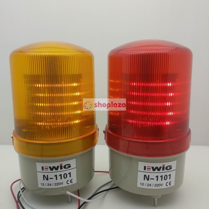 Jual LAMPU ROTARY / STROBE/ WARNING LIGHT 4" LED N-1101 MULTIVOLT AC/DC | Shopee Indonesia