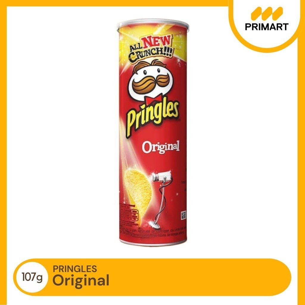 Jual Pringles Snack Kentang Besar Original 107 gram | Shopee Indonesia