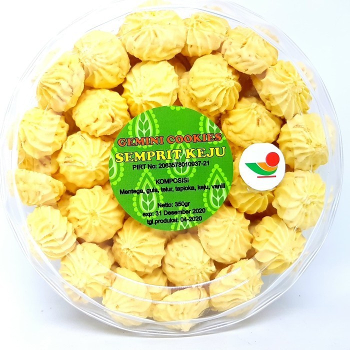 Jual }}}}}}] GEMINI COOKIES SEMPRIT KEJU 350gr KUE KHAS LEBARAN ASLI ...