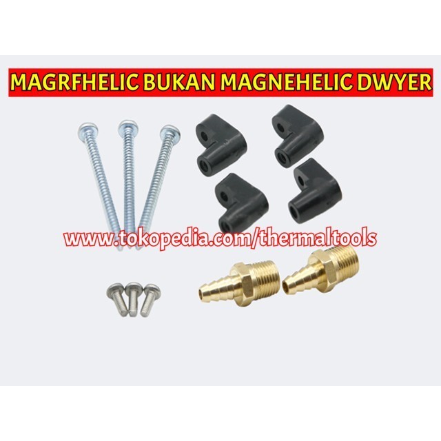 Jual Ready (Siap Kirim) Magnehelic (Alat Ukur Tekanan Udara Ruang Isolasi, Ruang Operasi, Dll ...