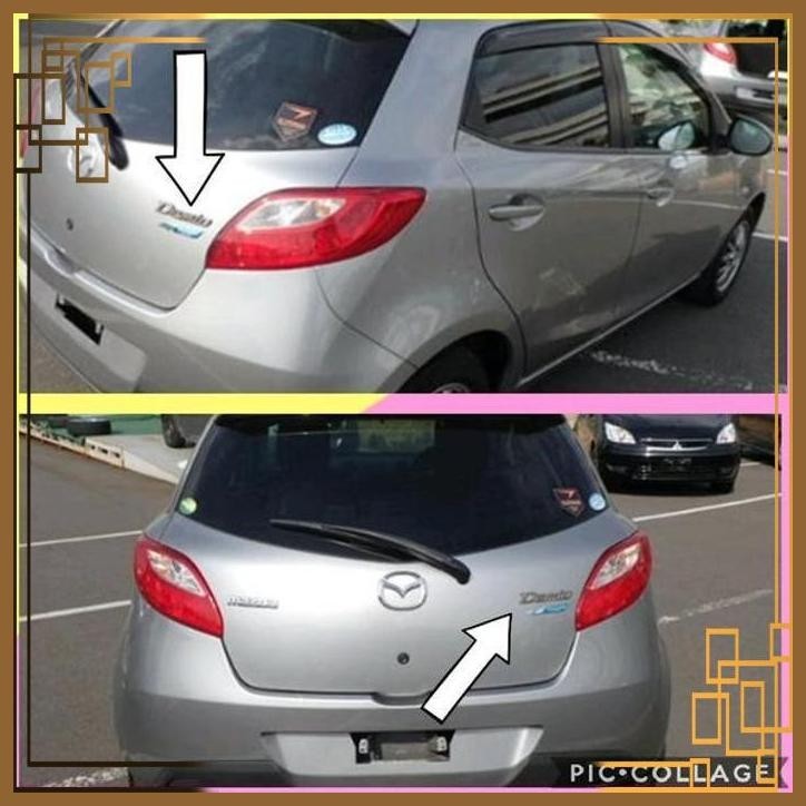 Jual [LBR] SATU BUAH EMBLEM TULISAN DEMIO MAZDA 2 MAZDA DEMIO JDM ...
