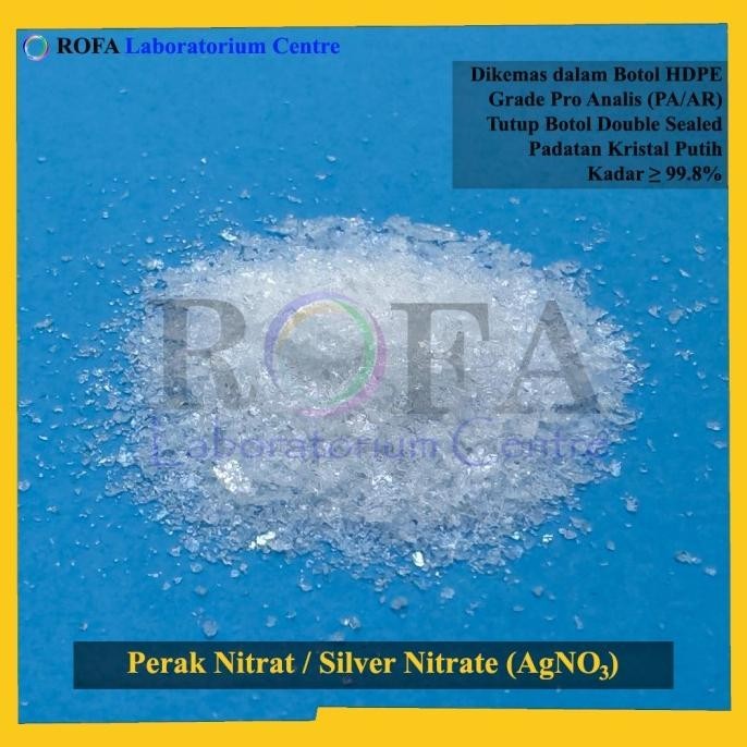 Jual Kekinian - Perak Nitrat / Silver Nitrate / AgNO3 Merck 99,98% 1 ...
