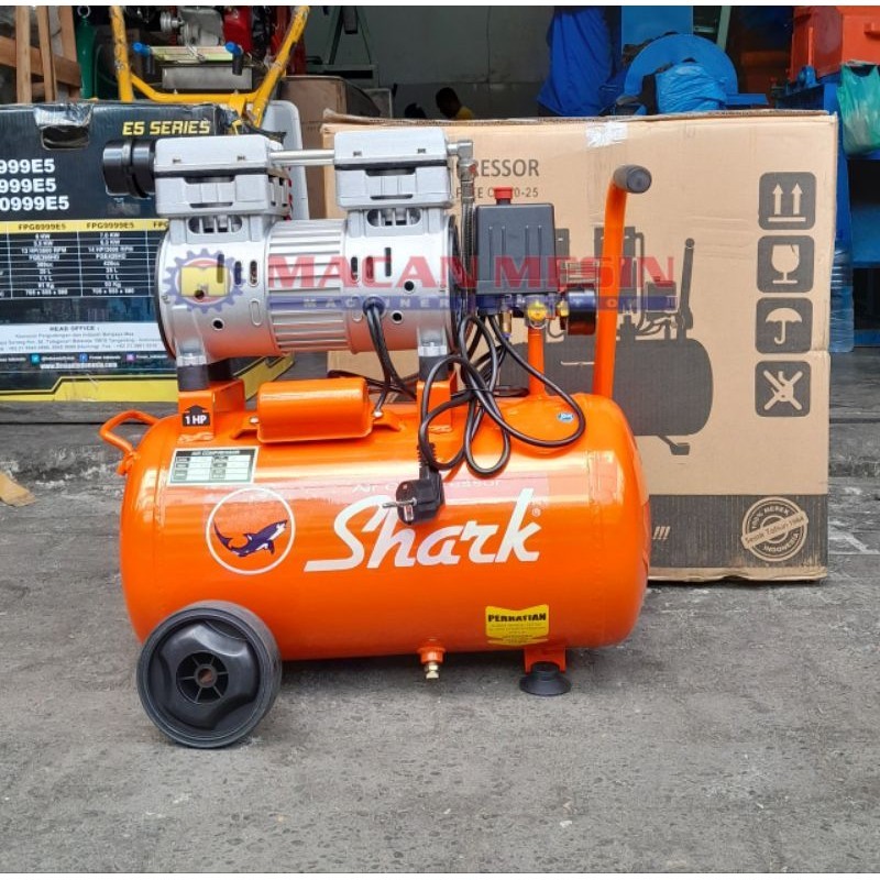 Jual COMPRESSOR SHARK 1 HP OILLESS OV-10-25 | Shopee Indonesia