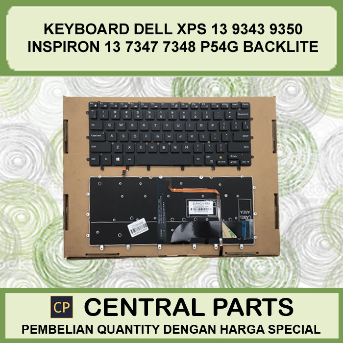 Jual Keyboard Dell XPS 13 9343 13 9350 13 9360 P54G P54g002 Backlite ...