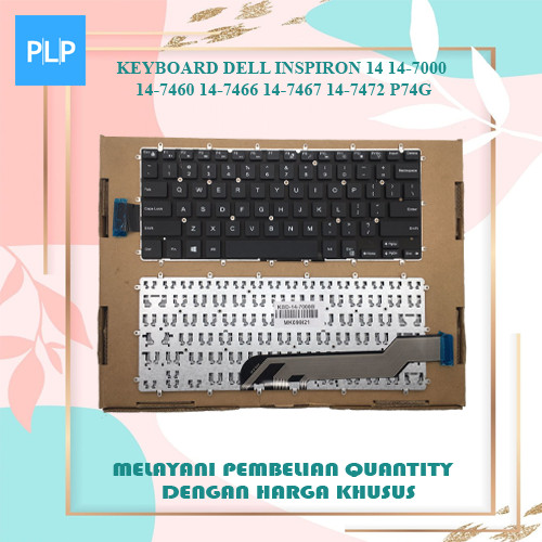 Jual Keyboard Dell Inspiron 14 14-7000 14-7460 14-7466 14-7467 14-7472 ...