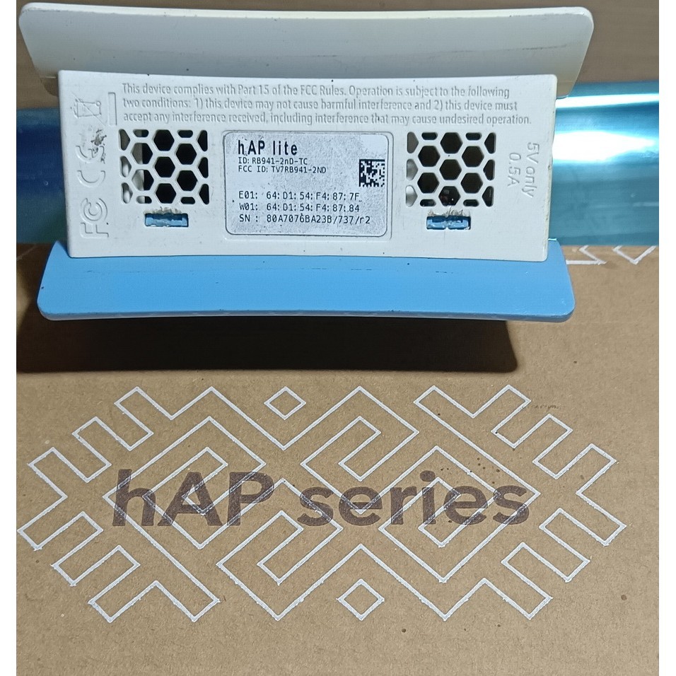 Jual Mikrotik RB941 Router RB941-2nD-TC HAP Lite - Blue White | Shopee ...