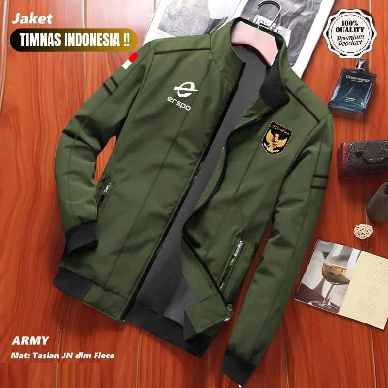 Jual JAKET TIMNAS INDONESIA ERSPO WATERPROOF TERBARU CUSTOM SABLON ...